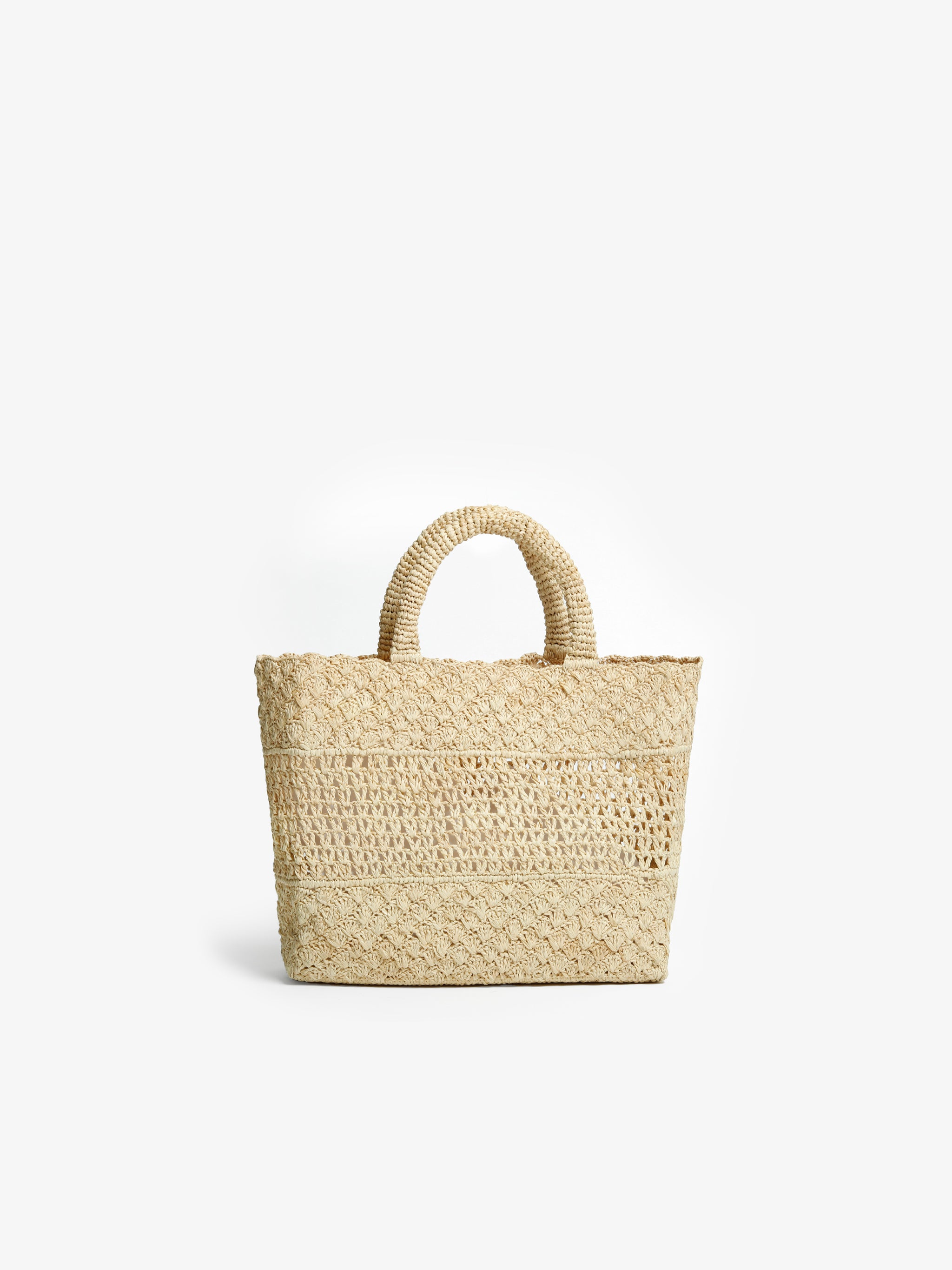 Coralyn Straw Tote Bag - Andiata – Andiata