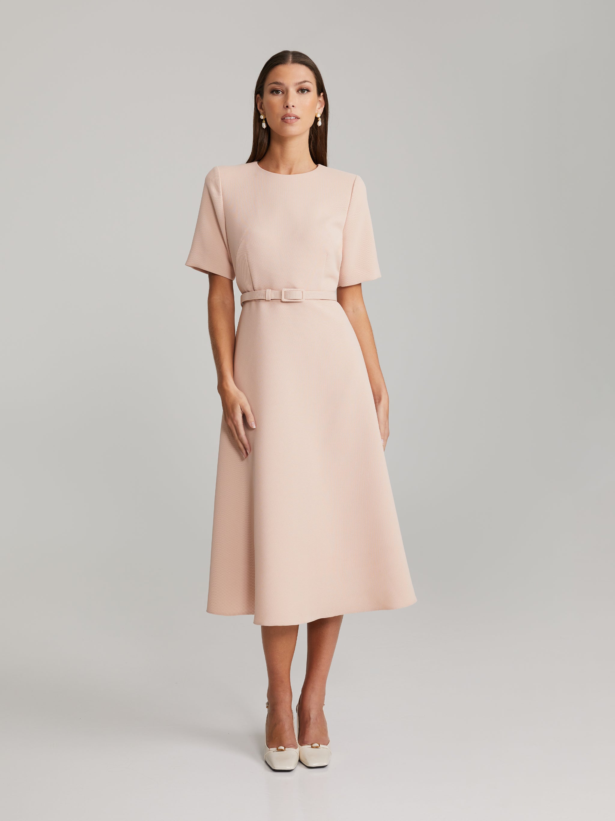 Evanie Light Pink Dress - Andiata – Andiata